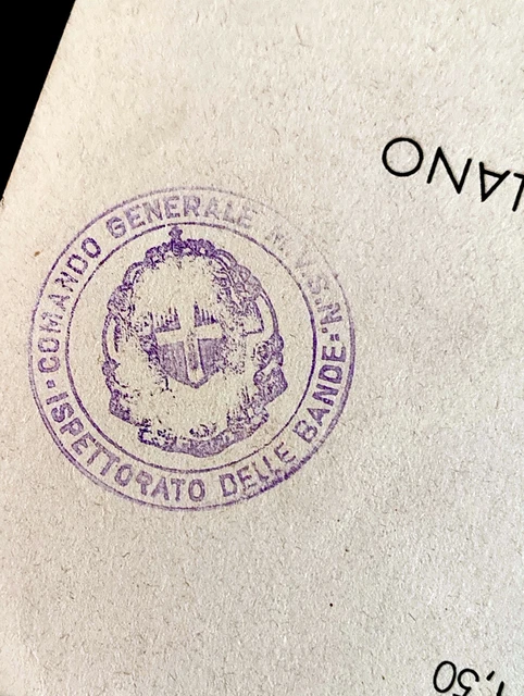 SPARTITO INNO A ROMA Milizia Volontaria Sicurezza Naz.le M.S.V.N ...