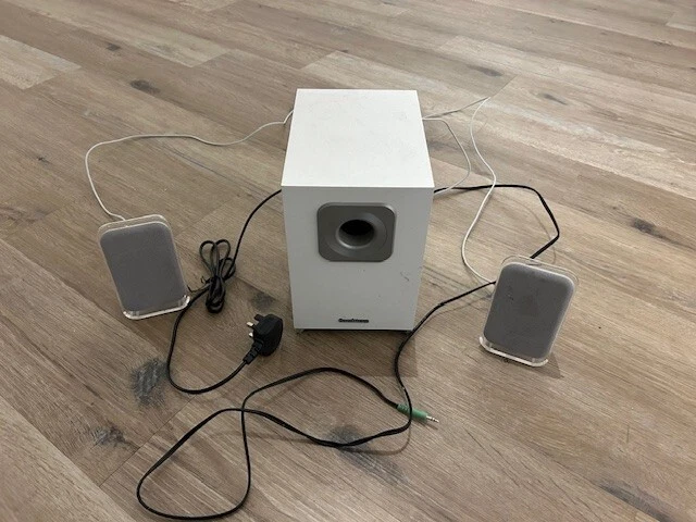 SANDSTROM SSP21BT19 BLUETOOTH 2.1 Wireless PC Speakers System – White £ ...