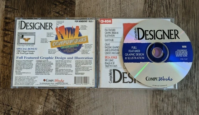 CD-ROM DESIGNER WINDOWS 95 3.1 CompuWorks conception graphique et ...