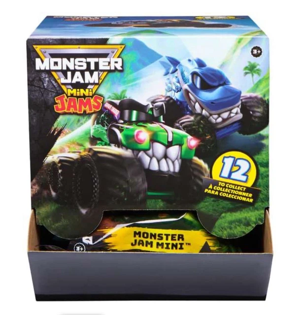2025 MONSTER JAM Mini Jams Series 19 Complete Set of 12 Sealed. Box ...