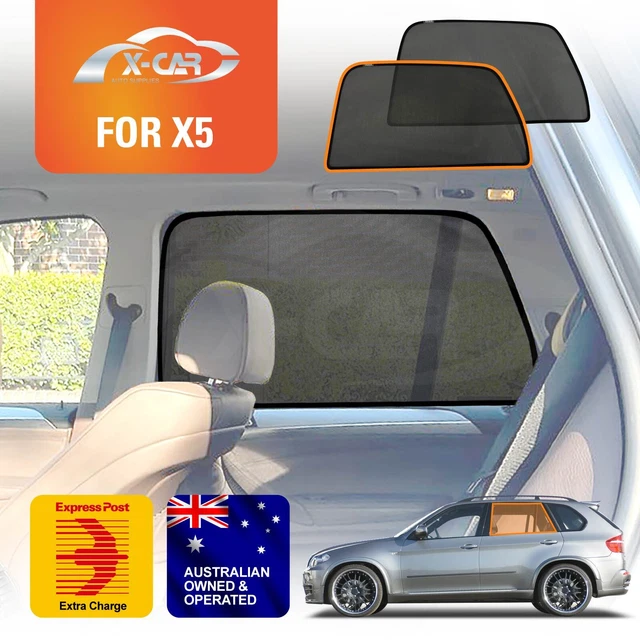 REAR WINDOW SUN Shade for BMW X5 E70 2006-2013 Magnetic Car Sun Blind ...