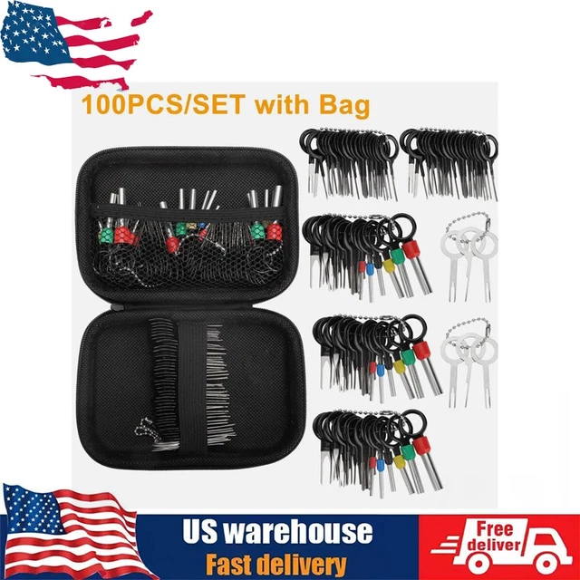 TERMINAL PIN REMOVAL Tool Kit Depinning Electrical Connector Pin ...