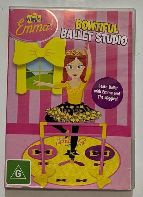 THE WIGGLES EMMA Bowtiful Ballet Studio DVD Learn Ballet Region 4 PAL ...