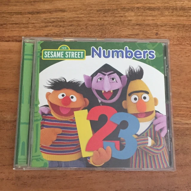 SESAME STREET NUMBERS CD 1,2,3 Import Australia ABC Music $29.99 - PicClick
