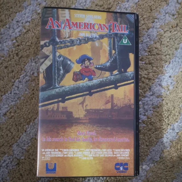 AN AMERICAN TALE PAL VHS 1986 Produced By Steven Spielberg £1.76 ...