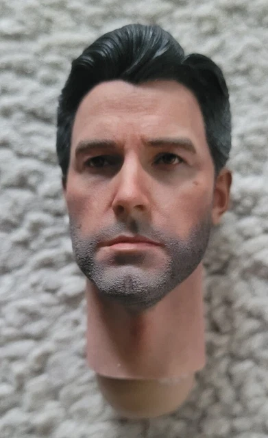 1/6 BEN AFFLECK Bruce Wayne Head Sculpt Batman v Superman not Hot Toys ...
