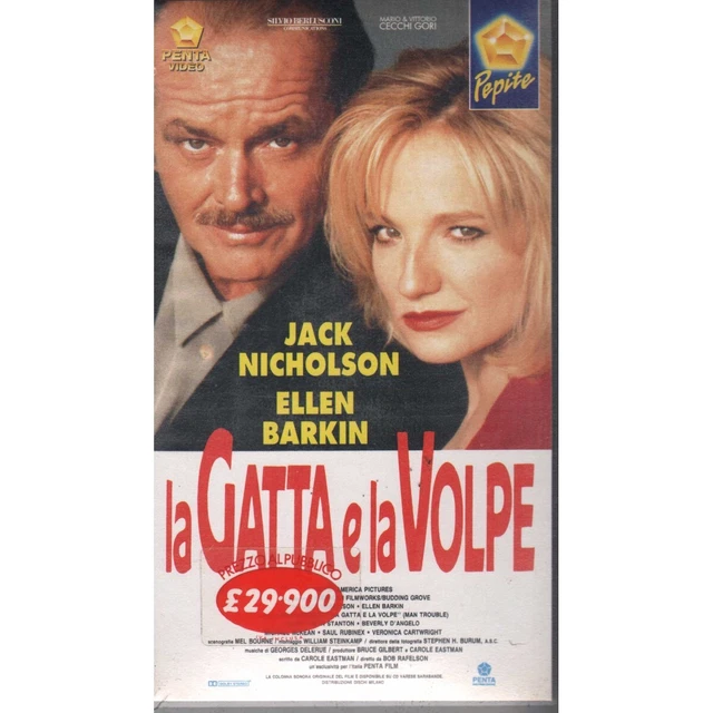 LA GATTA E La Volpe VHS Bob Rafelson Univideo - 1028402 Sigillato EUR ...