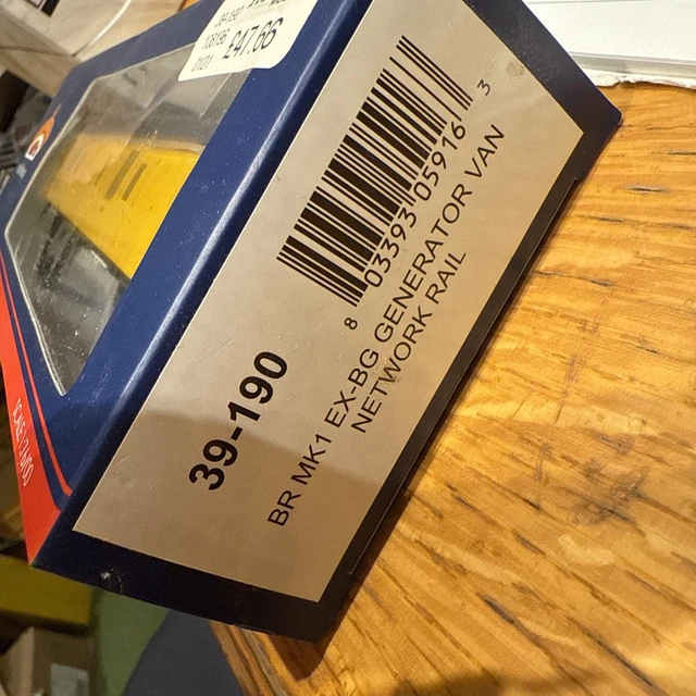 BACHMANN 39-190 BR Mk1 BG Brake Gangwayed Generator Van Network Rail ...