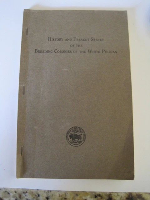 HISTORY AND PRESENT Status of the Breeding Colonies White Pelican 1932 ...