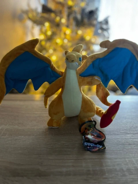 MEGA CHARIZARD Y Pokemon plush Character 25cm Teddy new with tags £9.99 ...