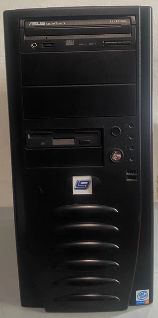 OLD CUSTOM PC- Asus P4VP-MX, Pentium 4 @ 2.8Ghz, 240MB Ram - No OS/HDD ...