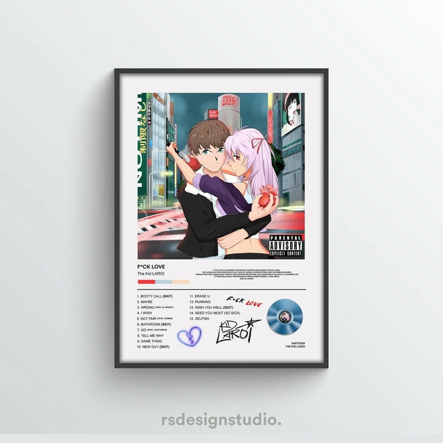 THE KID LAROI F*CK LOVE Album Poster £19.99 - PicClick UK