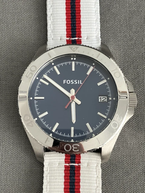 FOSSIL ALL STAINLESS Steel Divers Style Quartz Watch. £31.92 - PicClick UK