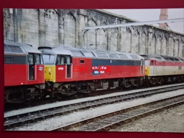 PHOTO BR Class 47 Loco No 47583 10/1993 £2.00 - PicClick UK