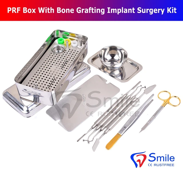 DENTAL PRF BOX GRF System Platelet Rich Fibrin Set Implant Surgery ...