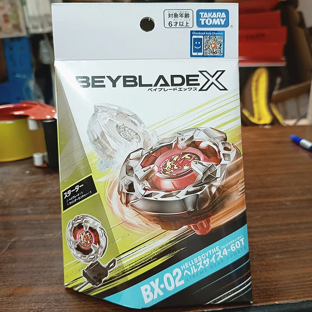 ORIGINAL TAKARA TOMY Beyblade-X Starter BX-02 Devil Scythe 4-60T EUR 34,16 - PicClick FR