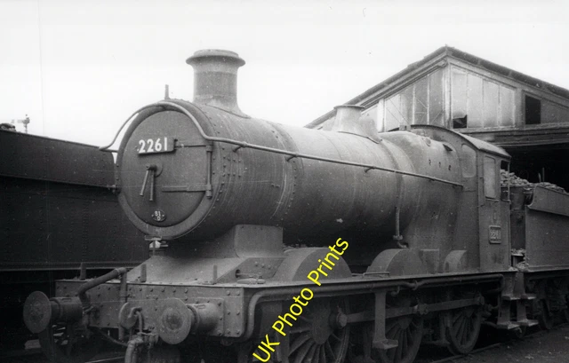 RAILWAY PHOTO 6X4 ex GWR Steam Engine 4-6-0 7824 Reading Shed March ...