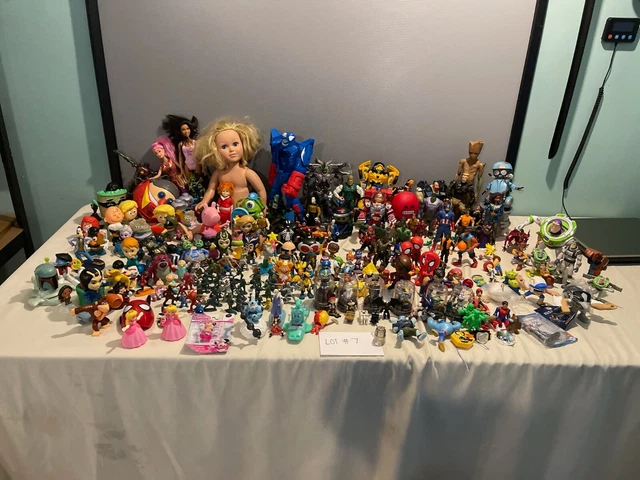 LOT OF 100+ Humanoid Characters & Action Figures Toy Lot #7 - Various ...
