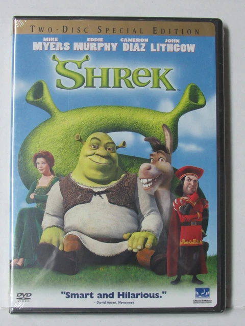 SHREK (DVD TWO-DISC Special Edition) Dreamworks, New & Sealed, Free ...