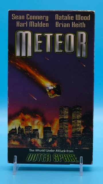 METEOR (1979), GOOD Times VHS, Actor: Sean Connery/Natalie Wood/Henry ...