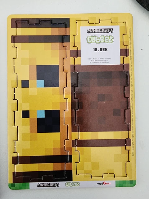 MINECRAFT CUBEEZ #9 Creeper - 2025 Woolworths BigW $3.99 - PicClick AU