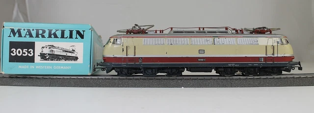 MÄRKLIN 3053 ELEKTROLOKOMOTIVE BR 103 der DB aus Sammlung mit OVP EUR 53,10 - PicClick DE