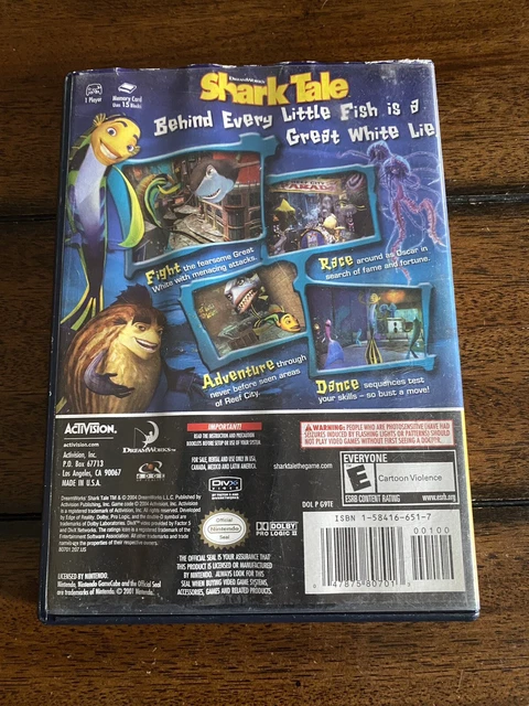 DREAMWORKS' SHARK TALE - Nintendo Gamecube - Complete CIB $7.99 ...