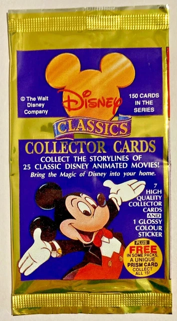 DISNEY CLASSICS TRADING Cards - 1992 Dynamic Marketing - Choose From ...