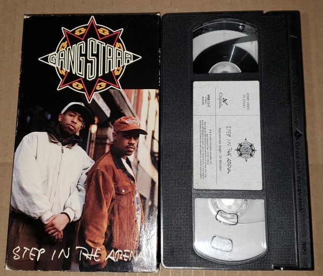 GANG STARR STEP in the arena vhs rare rap hip-hop vhs movie £46.85 ...