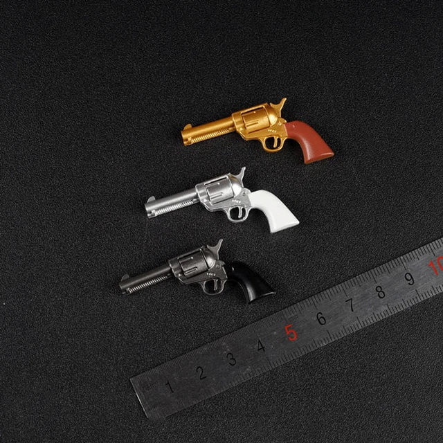 1/6 SCALE WESTERN Cowboy Colt Revolver Pistol Gun Model F 12" Action ...
