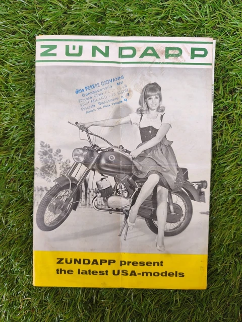 ZUNDAPP GS 100 scrambler mod 519 six days EUR 15,00 - PicClick IT