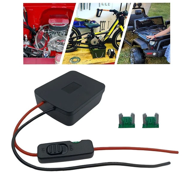 SICHERER STROMANSCHLUSS MIT Sicherung für Einhell Power XChange 18V ...
