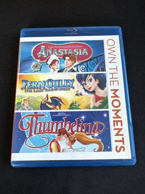 OWN THE MOMENTS: Anastasia/Ferngully/Thumbelina (3-Disc Blu-ray ...