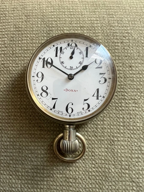 DOXA & AUTOMOBILE " Tableau de Bord Montre 65 MM Conseil, Auto Horloge ...