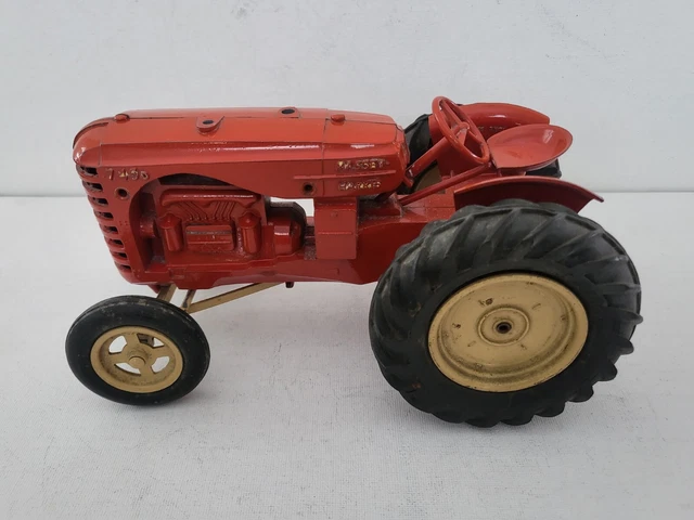 RARE VINTAGE MOKO Lesney Massey Harris Farm Tractor Original Condition ...