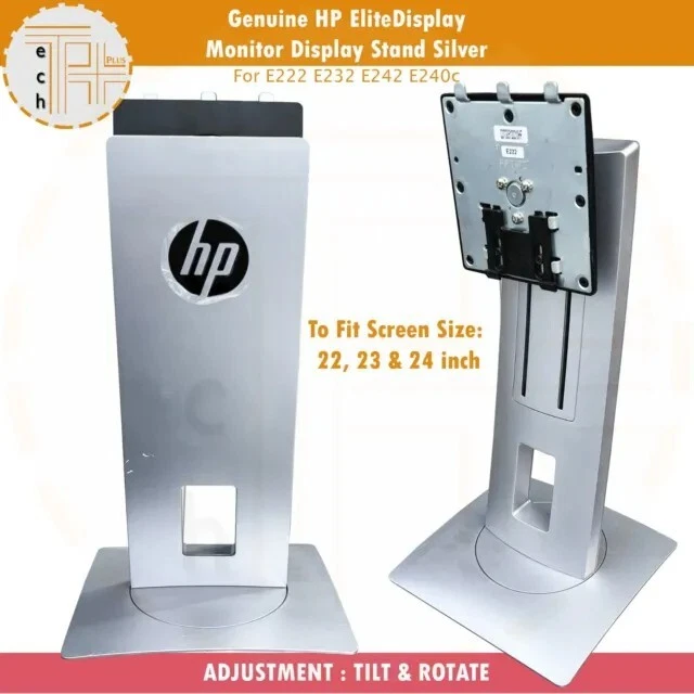 GENUINE HP ELITEDISPLAY E222 E232 E242 E240c Monitor Display Stand ...