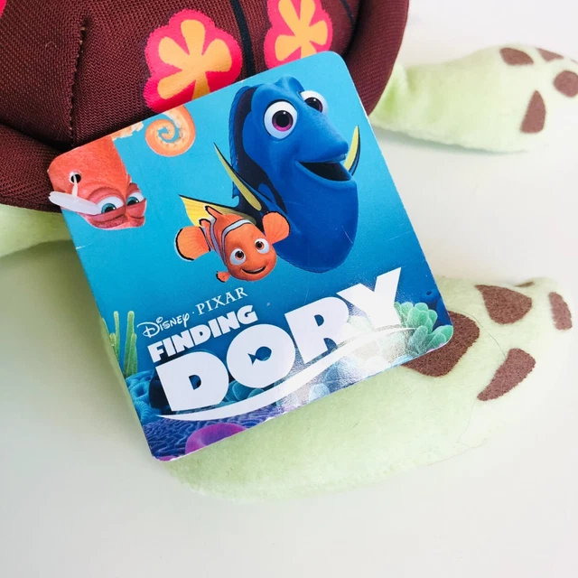 DISNEY PIXAR FINDING Nemo Dory Squirt Sea Turtle 12" Bean Bag Plush ...