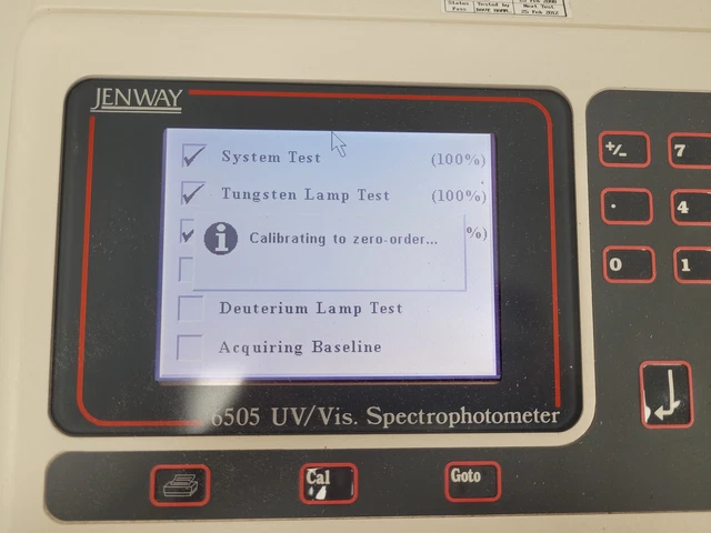 JENWAY 6505 UV/VIS Spectrophotometer with Accessories Lab EUR 1.598,66 ...