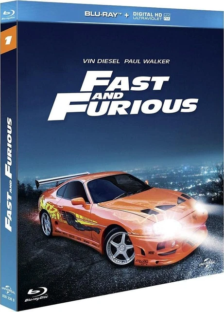 FAST & FURIOUS (Blu-ray) Paul Walker Rob Cohen Vin Diesel £12.73 ...