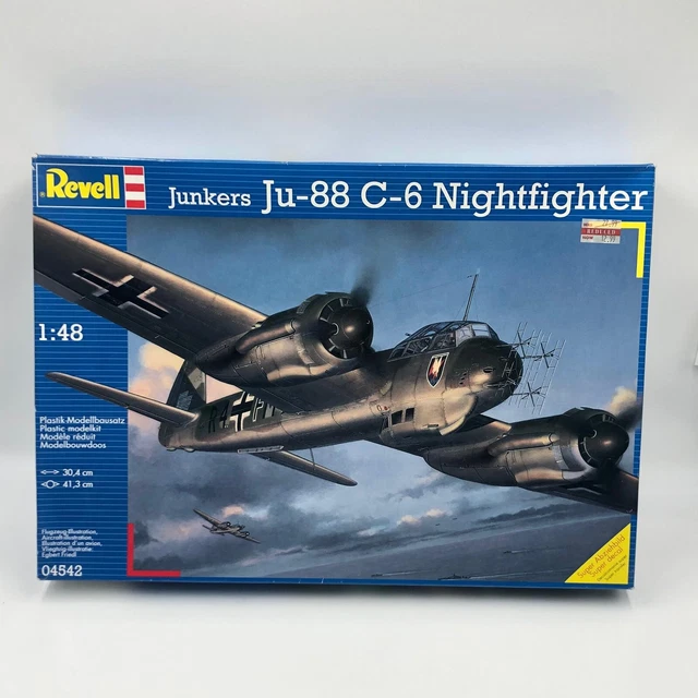 REVELL 1/48 04542 Junkers Ju 88 C-6 Nightfighter £40.00 - PicClick UK