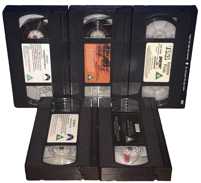 BARNEY/FIREMAN SAM/NODDY/PINGU/RUGRATS/THE LITTLE Polar Bear/Tugs (VHS ...