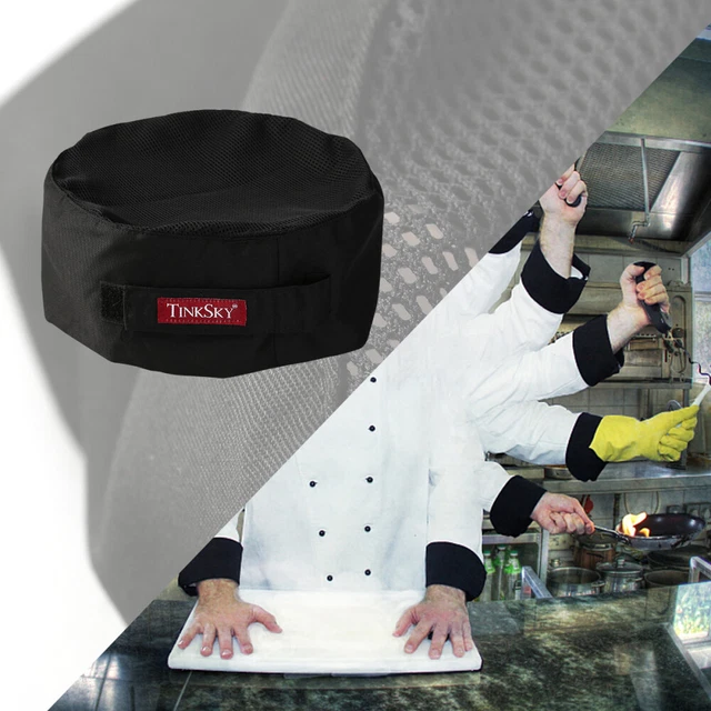 AUX FEMMES TOQUE Ventilation Bleu Toques De Chef Pour Hommes EUR 8,75 ...
