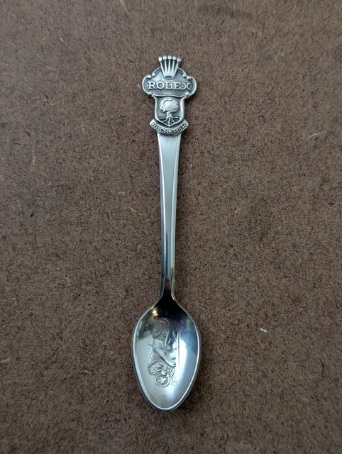 RARE VINTAGE ROLEX Bucherer Zurich Silver Spoon Cb 69 £9.09 - PicClick UK