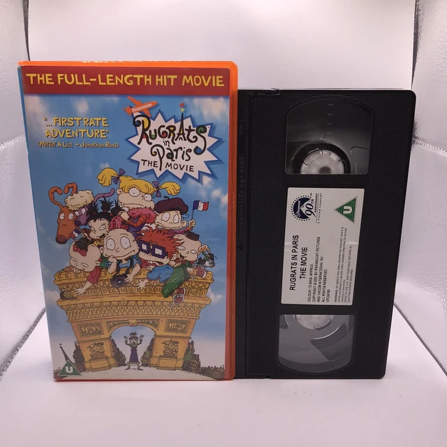 RUGRATS IN PARIS The Movie - Vhs Video - Nickelodeon / Childrens EUR 4 ...