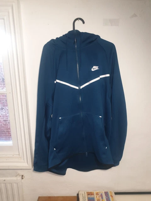 RARE BLUE NIKE Sportswear Tech Fleece Pack Windrunner Full-Zip Hoodie ...