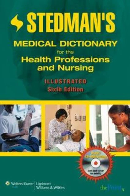 STEDMAN'S MEDICAL DICCIONARIO para La Health Profesiones Y Nursi EUR 5 ...