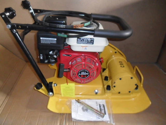WACKER PLATE COMPACTOR Compaction RocwooD 14" 5.5hp 163cc Petrol Engine ...