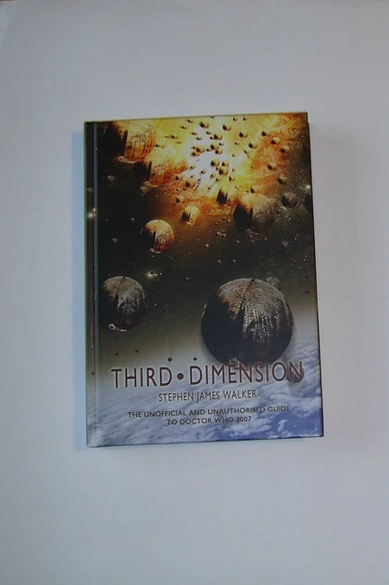 THIRD DIMENSION: UNOFFICIAL & Unauthorised Guide to Doctor Who Ltd Ed ...