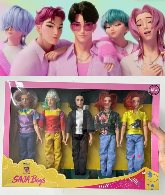 30CM KPOP DEMON Hunters Boy Doll Toy Rumi Mira Zoey Figure Dolls ...