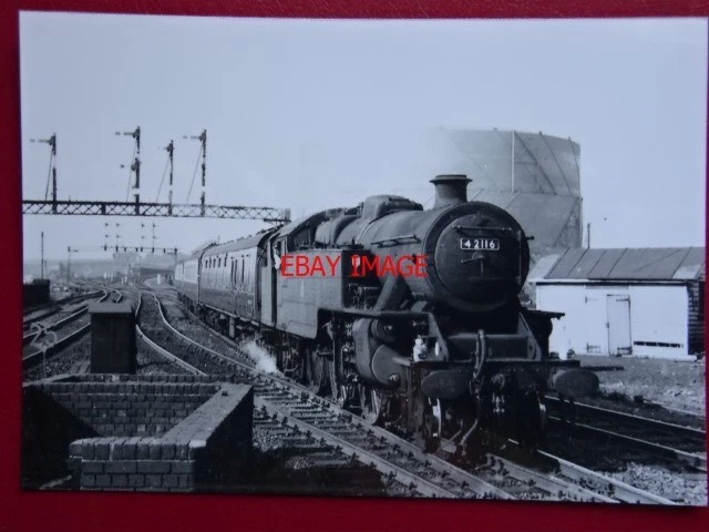 PHOTO LMS Class 4P Loco No 42116 £2.00 - PicClick UK